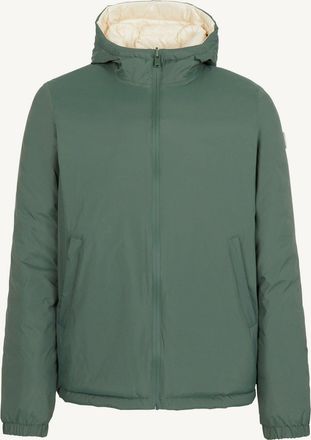 Jott Doudoune r&eacute;versible &agrave; capuche Vert c&eacute;ladon/Argile Bergen 2.0 - Taille 3XL