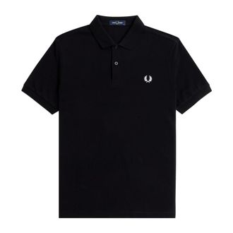 Fred Perry Homme, Tops, Noir, Taille: XL Polo Slim Fit &agrave; Col Ray&eacute;