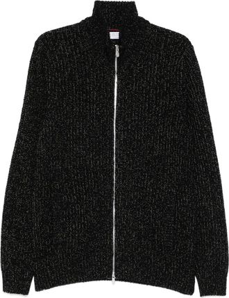 Brunello Cucinelli cardigan zippé à manches longues - Noir