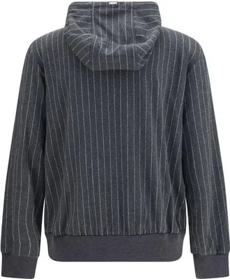 Herno Mens Gray Cotton Sweatshirt Clothing