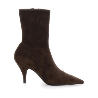 Jeffrey Campbell Ankle Boots mit spitzer Zehenpartie - - Shoes - Damen - Braun - 40 EU