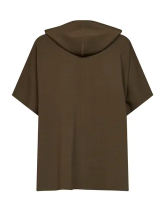Max Mara Womens Hooded Cardigan Mxmelogio Khaki Green Sweatshirts Sweater