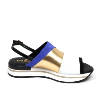 Hogan Femme, Chaussures, Multicolore, Taille: 35 EU Sandales compensées