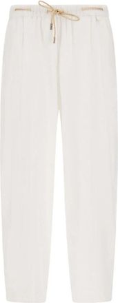 Herno Wide Hosen - - Trousers - Damen - Wei&szlig; - S