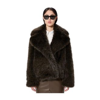 Kenzo Faux Fur & Shearling Jackets - - Jackets - Damen - Braun - XS