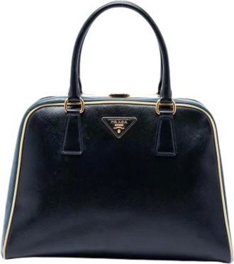 Prada Sac &agrave; main Pyramid Pre-owned - Femme - Pre-owned - Bleu - Taille: ONE Size