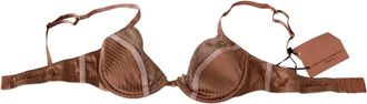 Ermanno Scervino Femme, Sous-v&ecirc;tements, Brun, Taille: 38 FR Push Up Bra