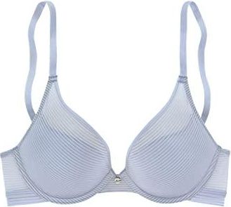 s.Oliver VA-504-PB Soutien-Gorge Push up, Bleu Clair, 90A Femme