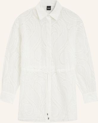 HUGO BOSS Business Bluse Balisya Regular Fit beige