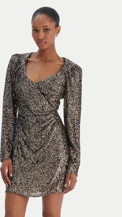 Rinascimento Rinascimento Coctailkleid CFC0126602003 Silberfarben Slim Fit