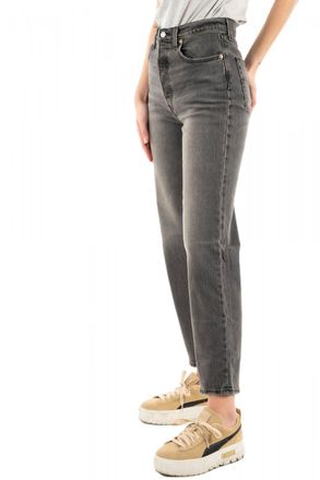 Levi's Damen Ribcage Straight Ankle Jeans,Well Worn,25W / 31L