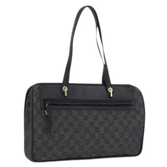 Gucci Pre-owned Vintage GG Canvas Tote - - Pre-owned - Damen - Schwarzk - ONE SIZE