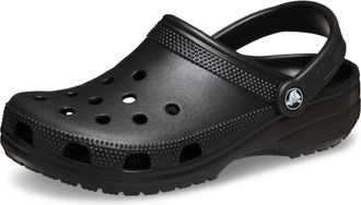 Crocs Unisex Erwachsene Classic Clog Clog, Black, 36/37 EU