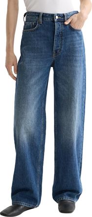 Scotch & Soda Damen Ripple-Straight Fit Jeans, Vh Stormmy Sea V449, 32 W/34 L