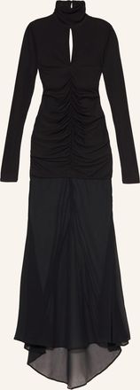Patrizia Pepe Patrizia Pepe Kleid Im Materialmix schwarz