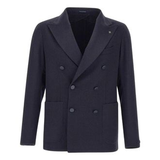 Tagliatore Homme, Vestes, Bleu, Taille: 2XL Montecarlo Double-Breasted Jacket