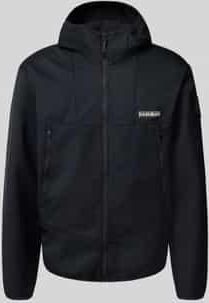 Napapijri Jacke mit Kapuze und Reißverschlusstaschen Modell BIOIS