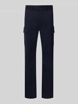 Napapijri Straight Fit Cargohose aus reiner Baumwolle Modell YASUNI