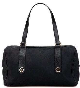 Gucci Hobo Bags - GG Canvas Charmy Shoulder Bag - Gr. unisize - in Schwarz - für Damen