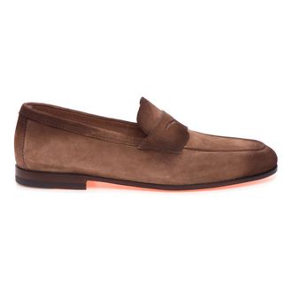 Santoni Herren, Schuhe, Braun, 42 EUGr&ouml;&szlig;e