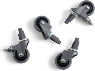 HAY Roues pour cagette pliable Crate - Set de 4 Hay