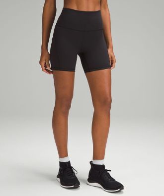 lululemon Short Wunder Train taille haute avec poches pour Femmes - 15 cm - Taille 10