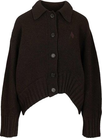 The Attico Cardigan - Marron