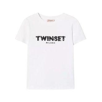 Twinset Damen, Oberteile, Weiß, SGröße