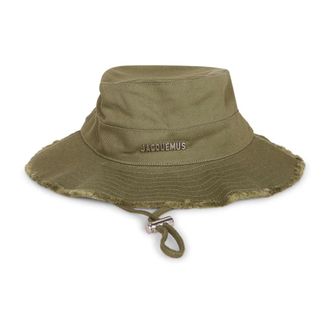 Jacquemus Homme, Accessoires, Vert, Taille: 60 CM Hats