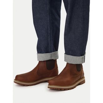 Timberland Klassische Stiefeletten Timberland Britton Road Mid Chelsea TB0A6A4WEM61 Braun