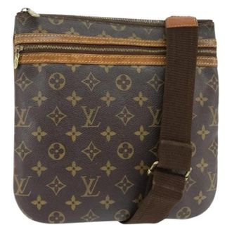 Louis Vuitton Sac bandouli&egrave;re vintage en toile Pre-owned - Femme - Pre-owned - Brun - Taille: ONE Size