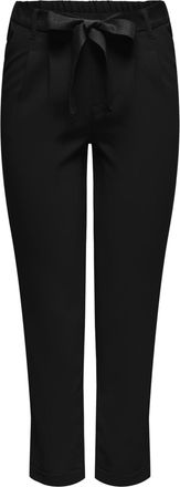 Only Damen Onlrita-Nemy Life Glit Belt Pant PNT, Black, (L) W x 32L
