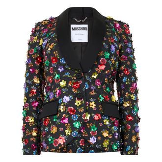 Moschino Damen, Jacken, Mehrfarbig, SGr&ouml;&szlig;e