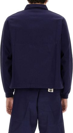 Umbro Logo Patch Cotton Jacket - Blue