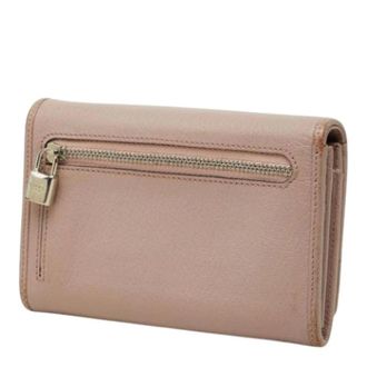 Loewe Portefeuille Pre-owned (bi-fold) - Femme - Pre-owned - Beige - Taille: ONE Size