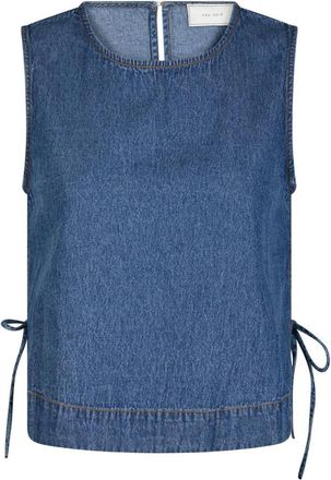 Neo Noir Femme, Tops, Bleu, Taille: 44 FR D&eacute;bardeurs