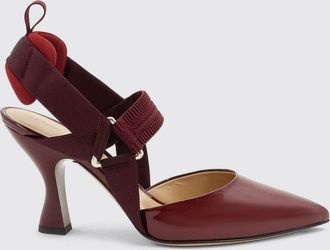 Fendi Colibr&igrave; Slingback-Pumps aus Kalbsleder mit hohem Absatz