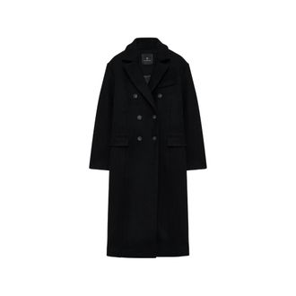 Anine Bing Maxi-Mantel - - Coats - Damen - Schwarzk - S