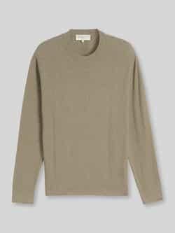 Tom Tailor Denim Pullover aus reiner Baumwolle mit Crew Neck