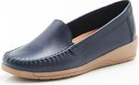 Damart Mocassins compens&eacute;s Amortyl Bleu Taille 38