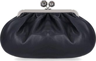 Max Mara Femme, Sacs, Bleu, Taille: ONE Size Pasticcino Cubico Medium Clutch