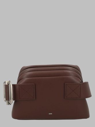 Osoi Womens Shoulder Bag Pecan Brot Brown Leather