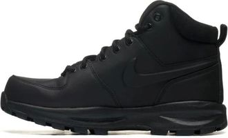 Nike Homme, Chaussures, Noir, Taille: 43 EU Baskets en cuir avec semelle int&eacute;rieure en tissu et semelle en caoutchouc