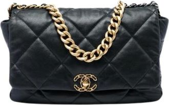 Chanel Sac 19 Flap doccasion - Femme - Pre-owned - Noir - Taille: ONE Size