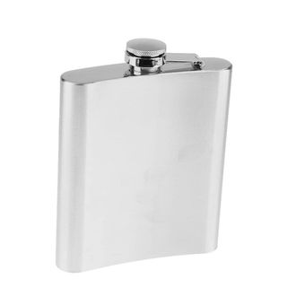 Baoblaze Edelstahl Hochwertiger Flachmann Taschen Flasche mit Schraub-Verschluss - 18oz 500ml