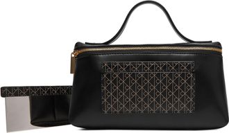 Calvin Klein Kosmetiktasche Calvin Klein Emblem Aop Beauty Case Giftset LV04F1102G Schwarz