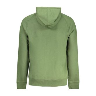 Timberland Embroidered Logo Cotton Hoodie - Green