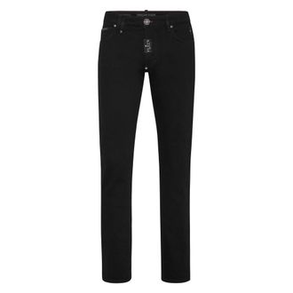 Philipp Plein Original Denim Five-Pocket Hose - - Jeans - Herren - Schwarzk - W30