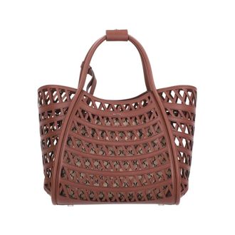 Max Mara Femme, Sacs, Brun, Taille: ONE Size Marine Small Woven Handbag