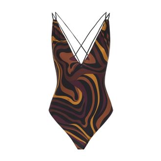Pucci Maillot de bain une pi&egrave;ce - Femme - Maillots de bain - Multicolore - Taille: 38 FR
